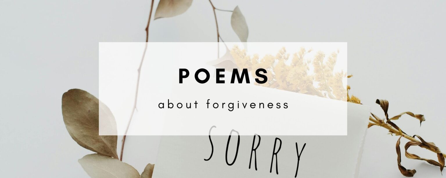 11 Poems About Forgiveness to Gently Cleanse Your Soul